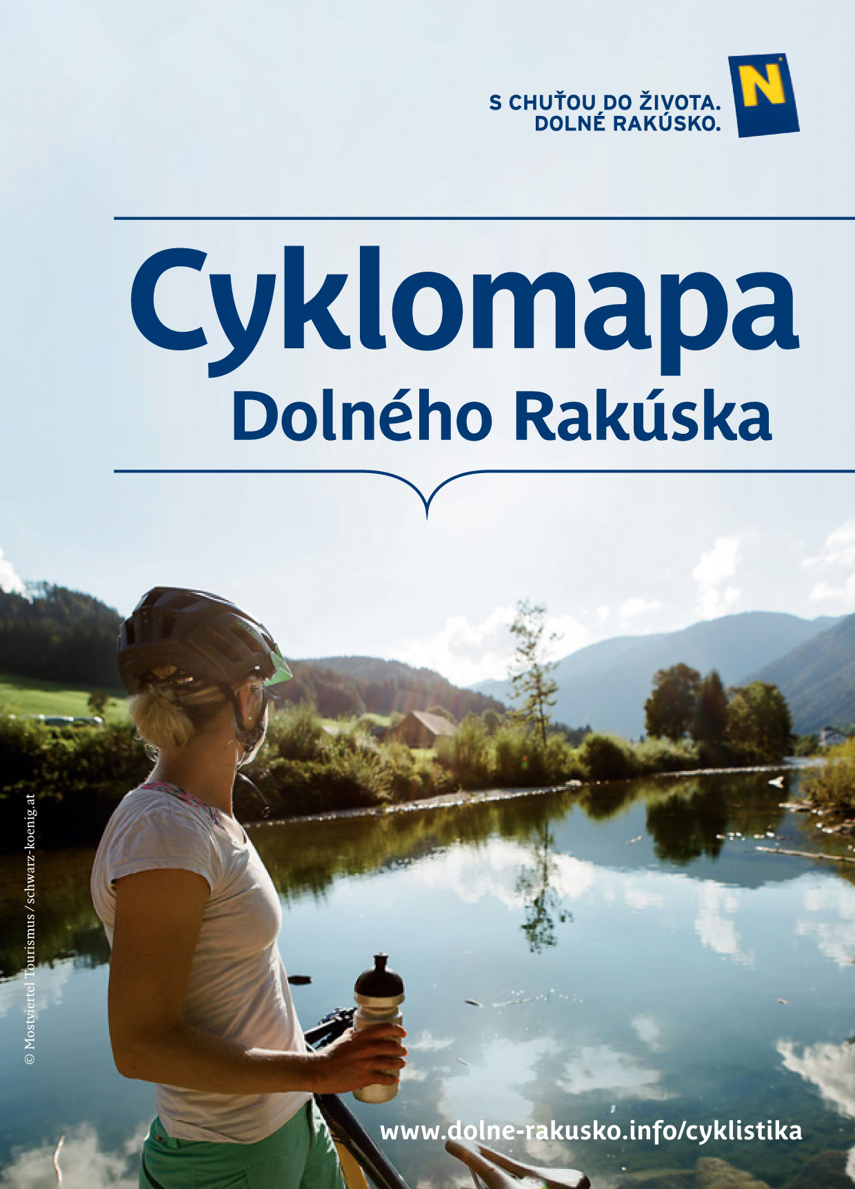 Cyklomapa Dolného Rakúska - Objednať prospekty